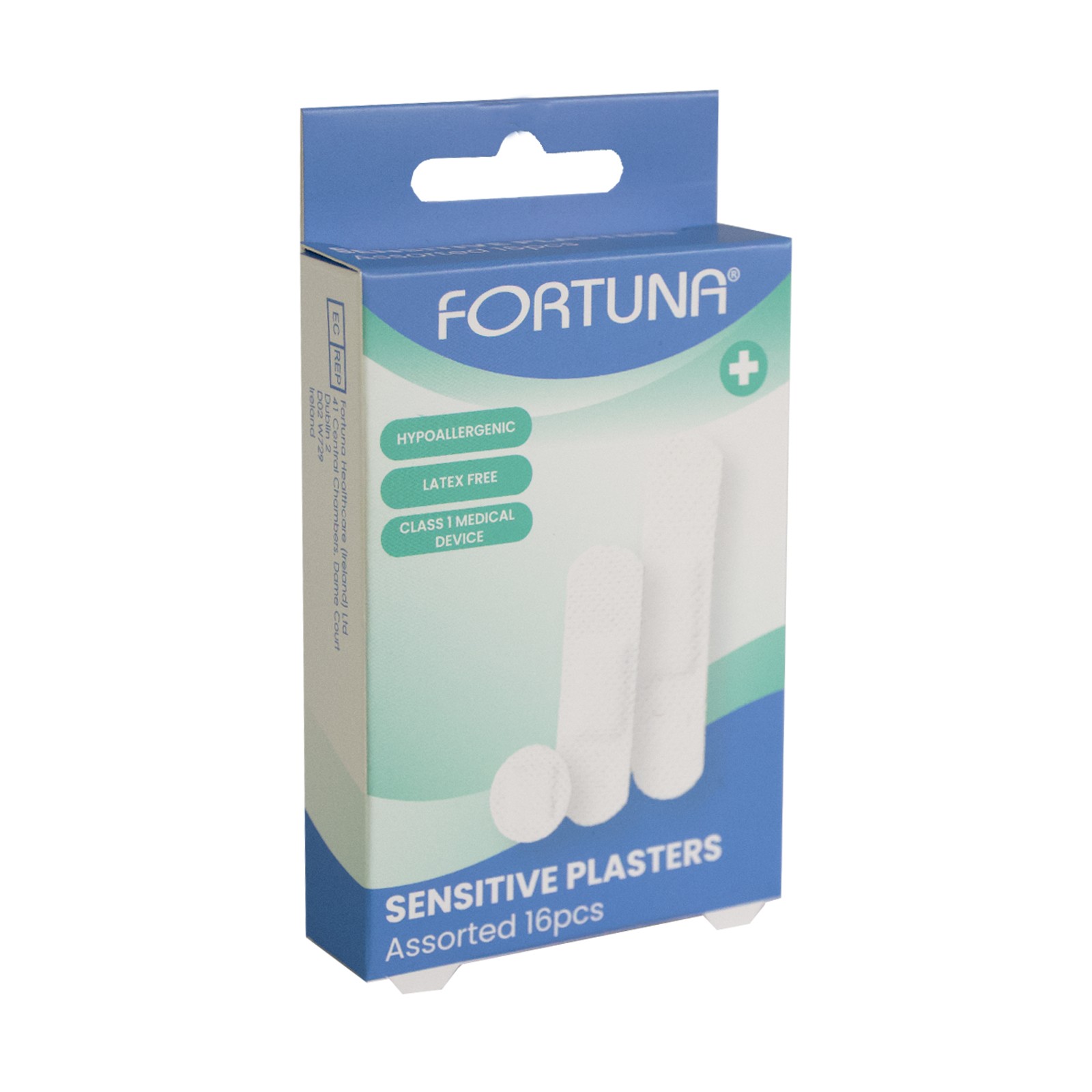 Plasters Sensitive Assorted 16Pcs/Box