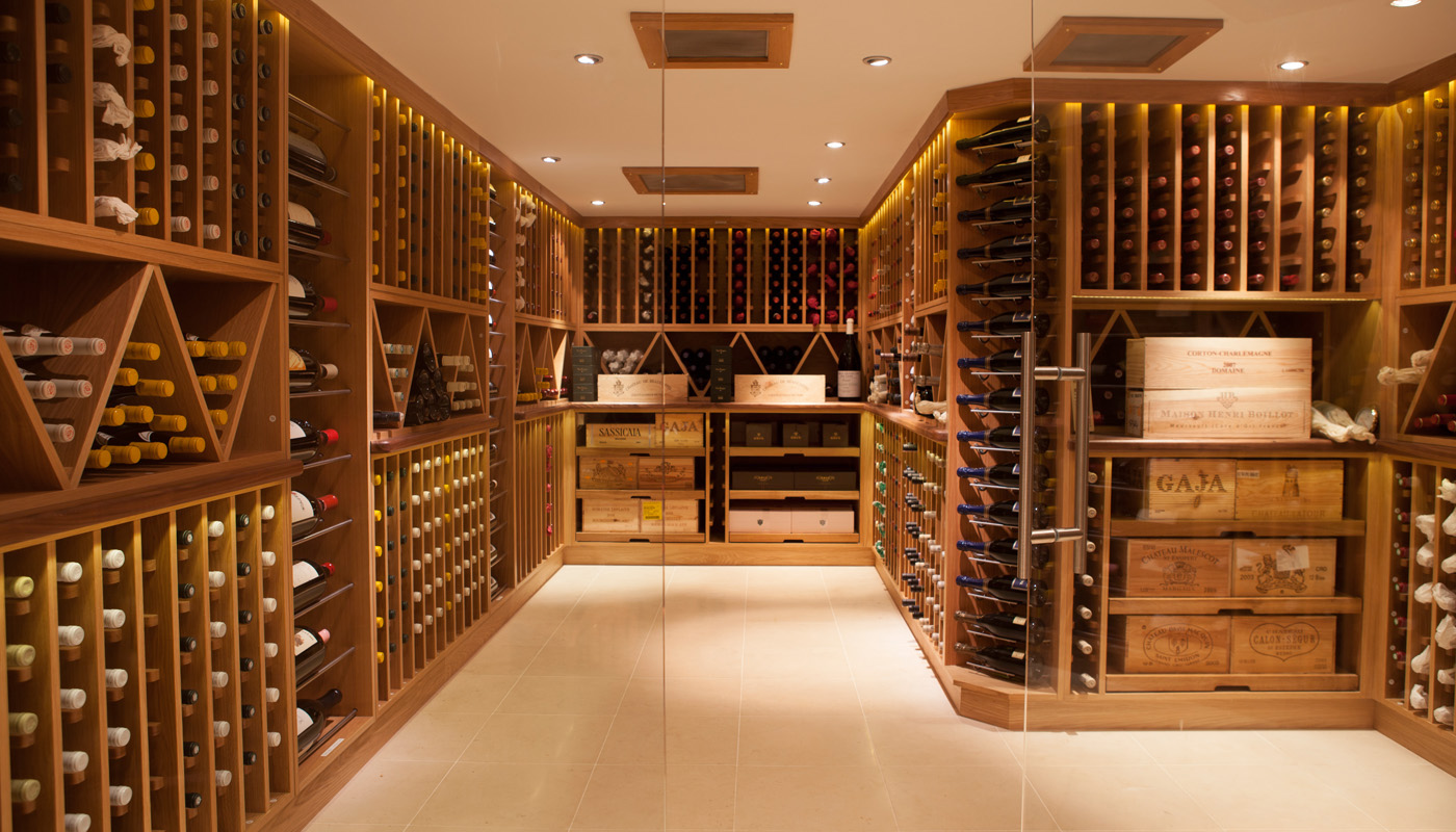 Cellar Showroom | Smith & Taylor | Explore our bespoke wine cellars
