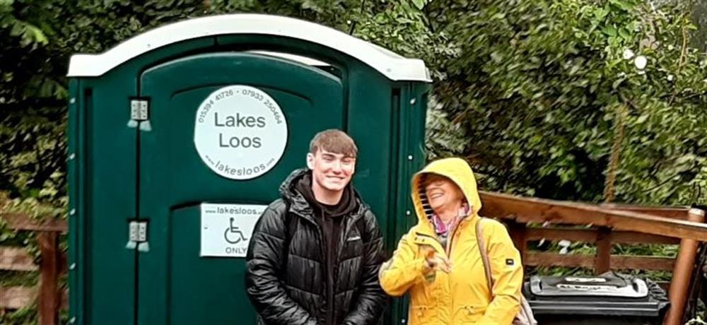 Disabled Portaloo for allotment project