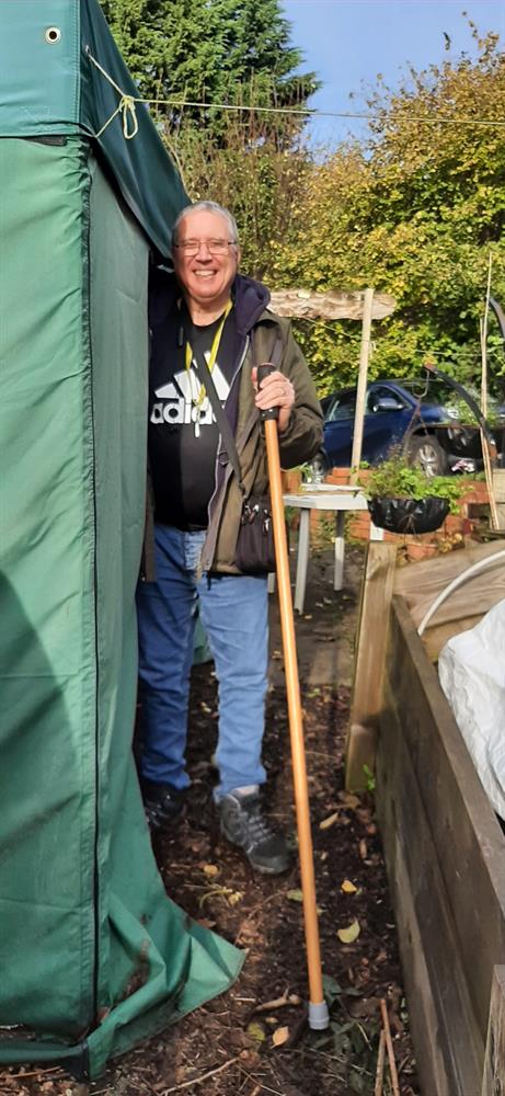 Disabled Portaloo for allotment project