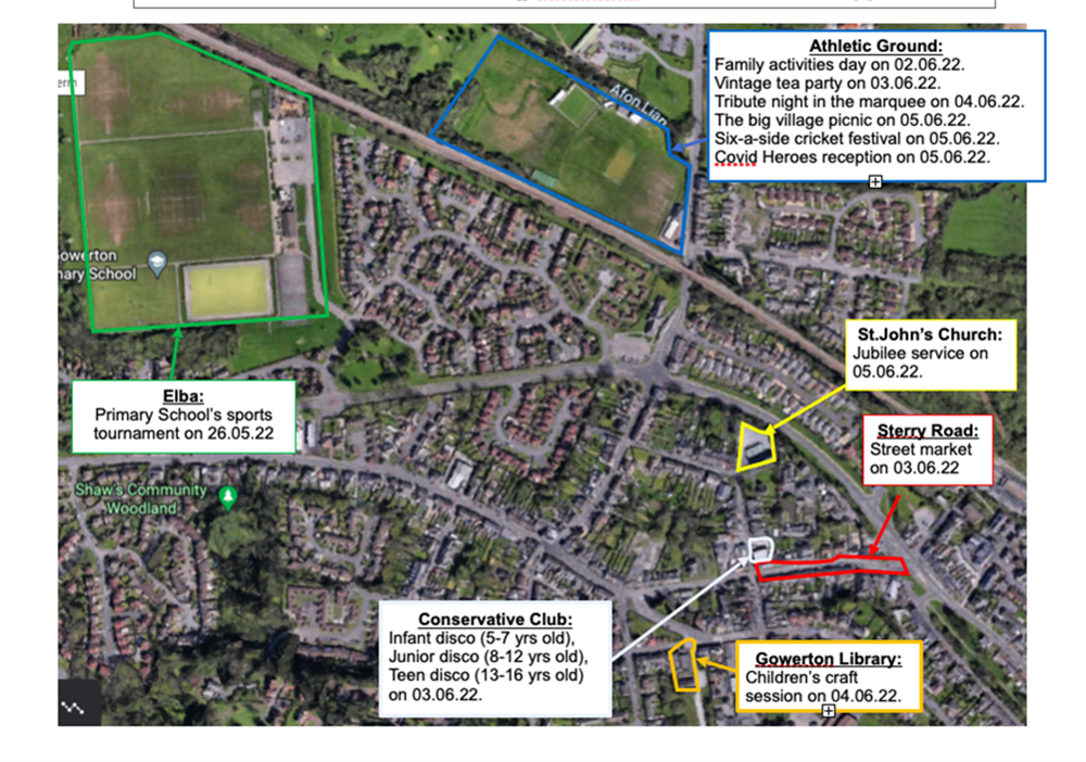 Queen's Jubilee "Celebrating Gowerton"