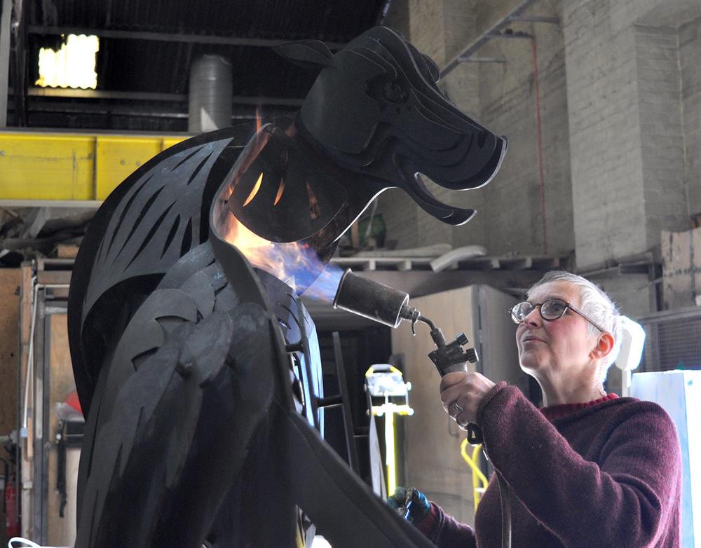 A Clitheroe sculpture tells its story