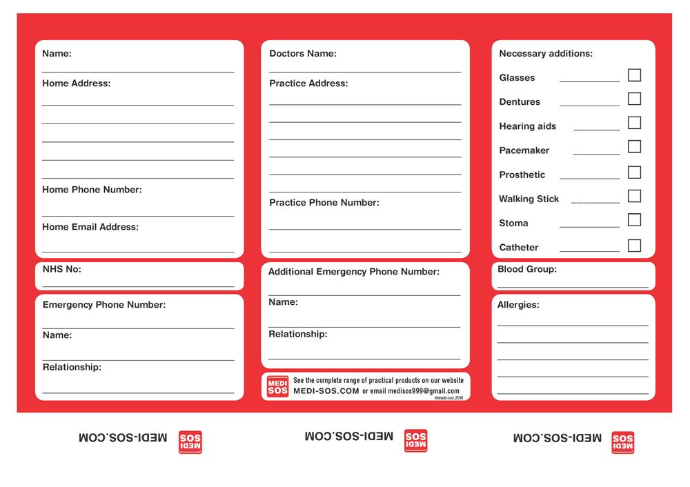 Emergency Grab-Bags for Vale Seniors