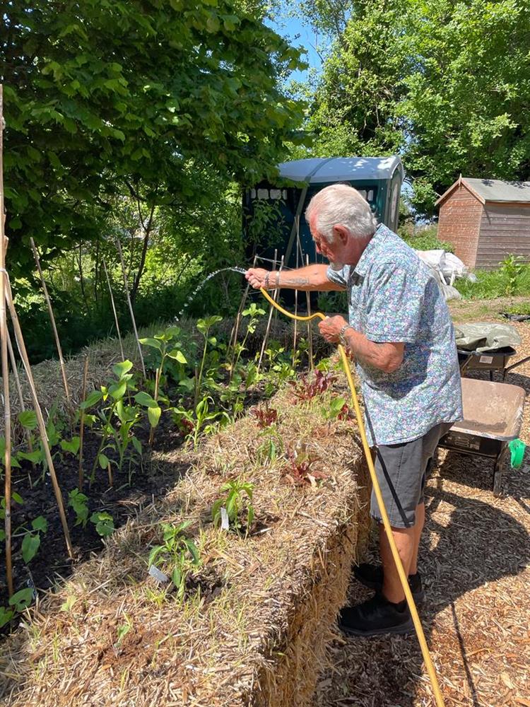 Disabled Portaloo for allotment project