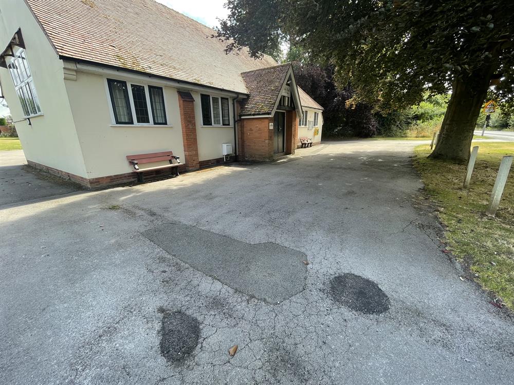 Renovate Callow End Village Hall carpark