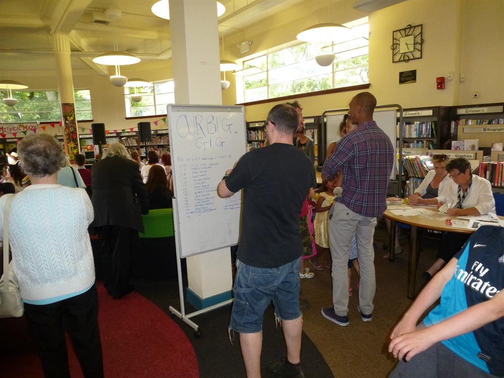 Live@thimblemill library our big gig