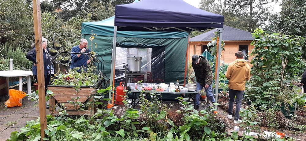 Disabled Portaloo for allotment project