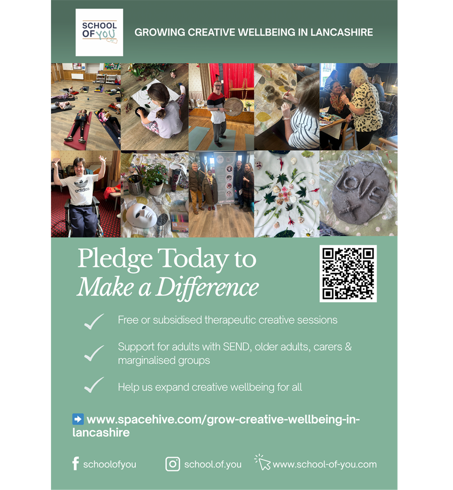 Grow Creative Wellbeing in Lancashire