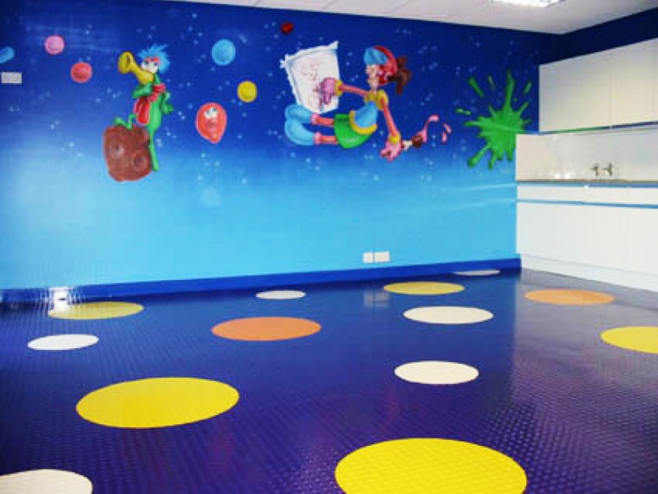 Micro-reliefs Commercial rubber flooring by DRF Rubber Flooring