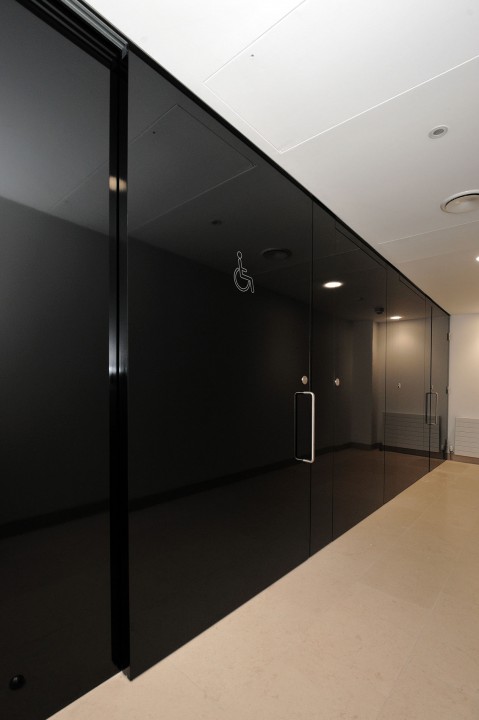 Facade Flush Cubicles (Non-Emergency Access) by Grant Westfield