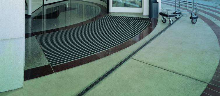RADIAL With ribbed carpet insert R by emco UK