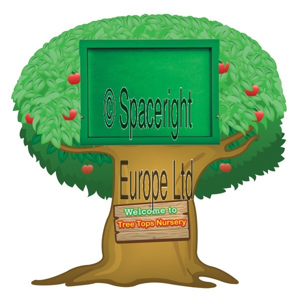 Tree Welcome Sign by Spaceright Europe
