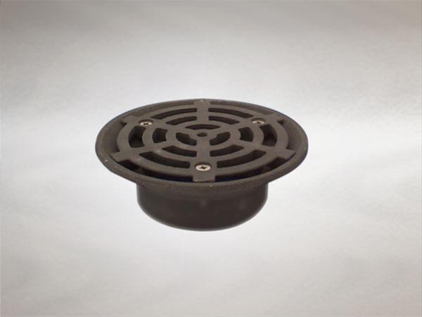 Direct connection gratings cast iron trapped by Wade International