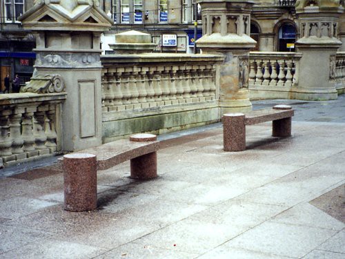 Benches Paving Paisley by Galloway Stone Products
