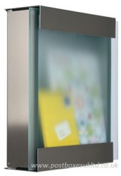 Glass mailbox by Post Boxes UK
