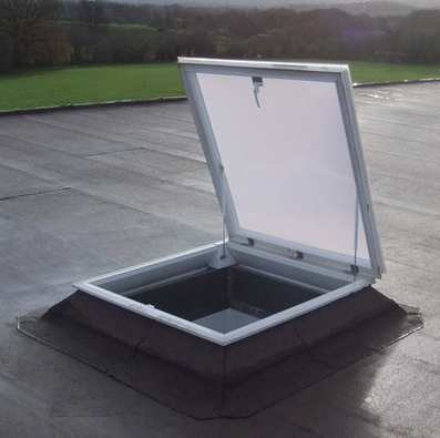 Em-Hatch™ insulated cover roof access hatch by Whitesales
