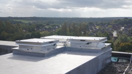 Em-Hatch™ insulated cover roof access hatch by Whitesales