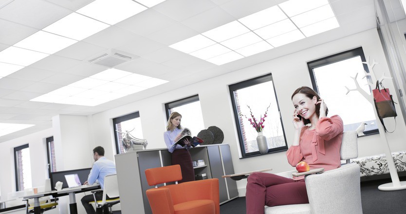 Soundlight Comfort Ceiling A by Ecophon