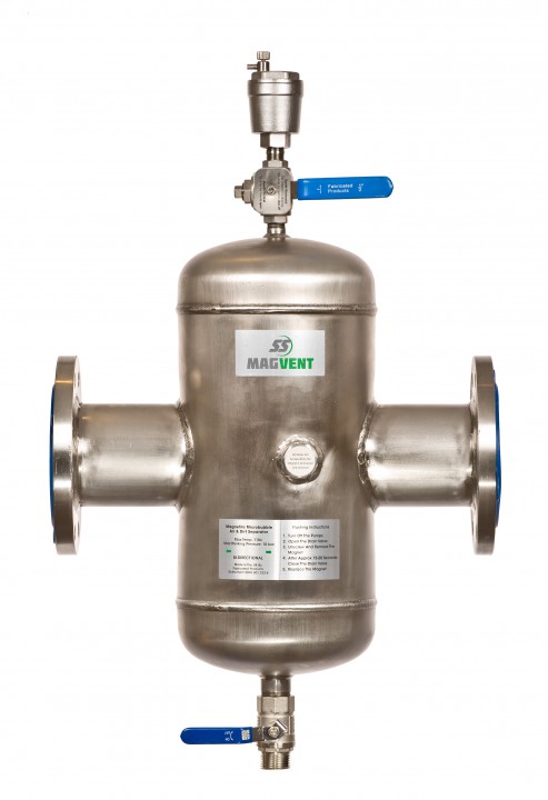 MagVent Air & Dirt Separator by Fabricated Products