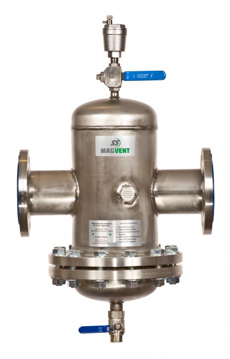 MagVent Air & Dirt Separator Removable Type by Fabricated Products