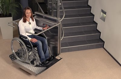 Inva StairRiser Wheelchair Stair Lift - Our inclined stair lift ...