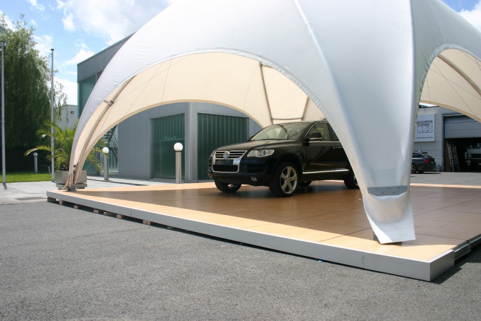 Crossover Large 68m2 Temporary Event Shade Structure by Shaded Nation