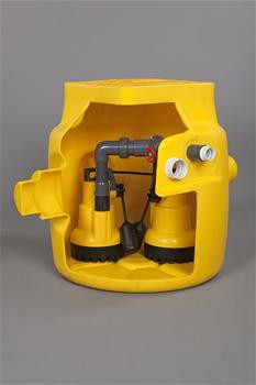 Dual V3 Sump Pump by Delta Membrane Systems Limited