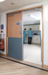 Aluminium Door Edge Guards Fire Rated - Rounded by Intastop