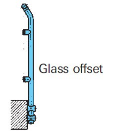 Spectrum Balustrade Infill - Glass Offset by Neaco