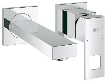 Eurocube 2-Hole Basin Mixer by Grohe