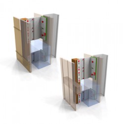 NV6 - Timber Batten - Hybrid by Nvelope Rainscreen Systems