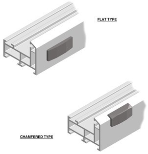 Handle Wedges - 5mm Peg Type by Glazpart