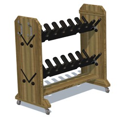 Storage - Wellie Boot Rack by Playforce