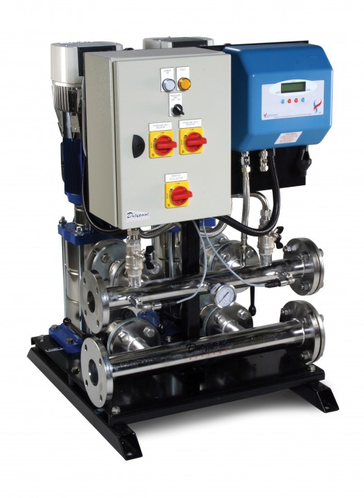 Quantum Integral - Booster Set with Integrated Pressurisation Unit by Dutypoint Systems