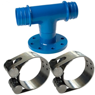 Flanged Branch Tees SDR17 by GPS PE Pipe Systems