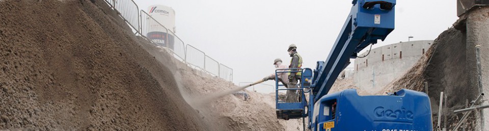 Spray-Applied Shotcrete in Silos by CEMEX UK