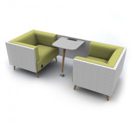 Tryst Booth by Connection Seating