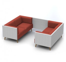 Tryst Booth by Connection Seating