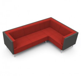 Tryst L-Shape by Connection Seating