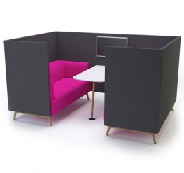 Tryst Media Booths by Connection Seating
