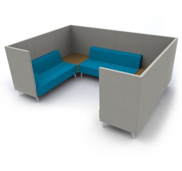 Tryst U-Shape by Connection Seating