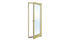 Alu Clad Timber Inward Opening Patio Doors by Janex