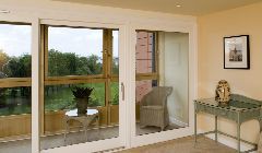 Alu Clad Timber Sliding Patio Door by Janex