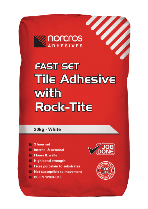 Fast Set Rock-Tite Adhesive by Norcros Adhesives