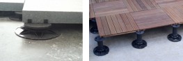 ASP Adjustable Paving Support Pedestals by Wallbarn