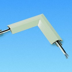 Aluminium Cable Protectors - 2 Channel Corner Shape by Seton