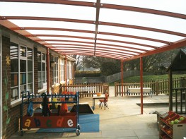 Devoke Free Standing Canopy by Able Canopies Ltd.