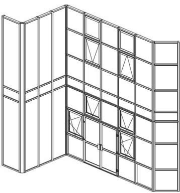 Alu-Timber Framing by Alu-Timber