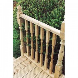 Colonial Newel Post by Hoppings Softwood Products