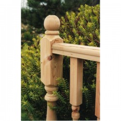 Colonial Newel Post by Hoppings Softwood Products